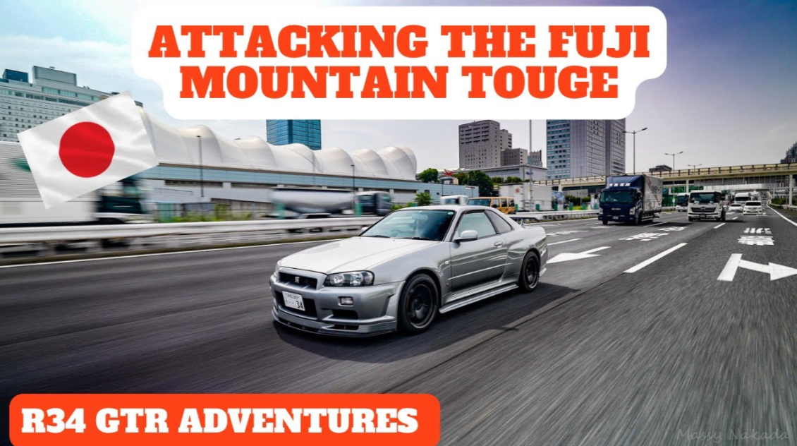 POV Mt Fuji Hillclimb In R34 GTR