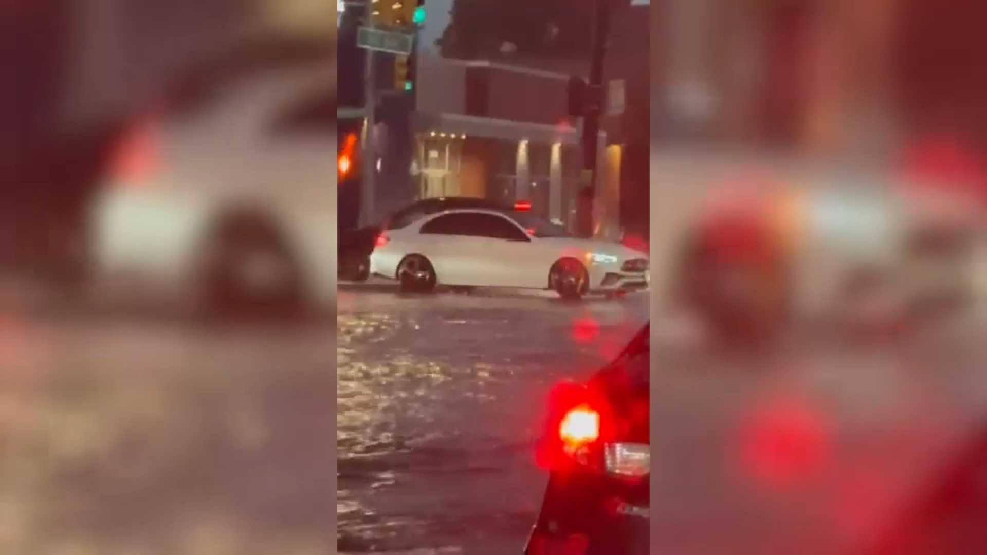 Heavy rainfall, thunderstorms bring flooded roadways, downed trees in ...