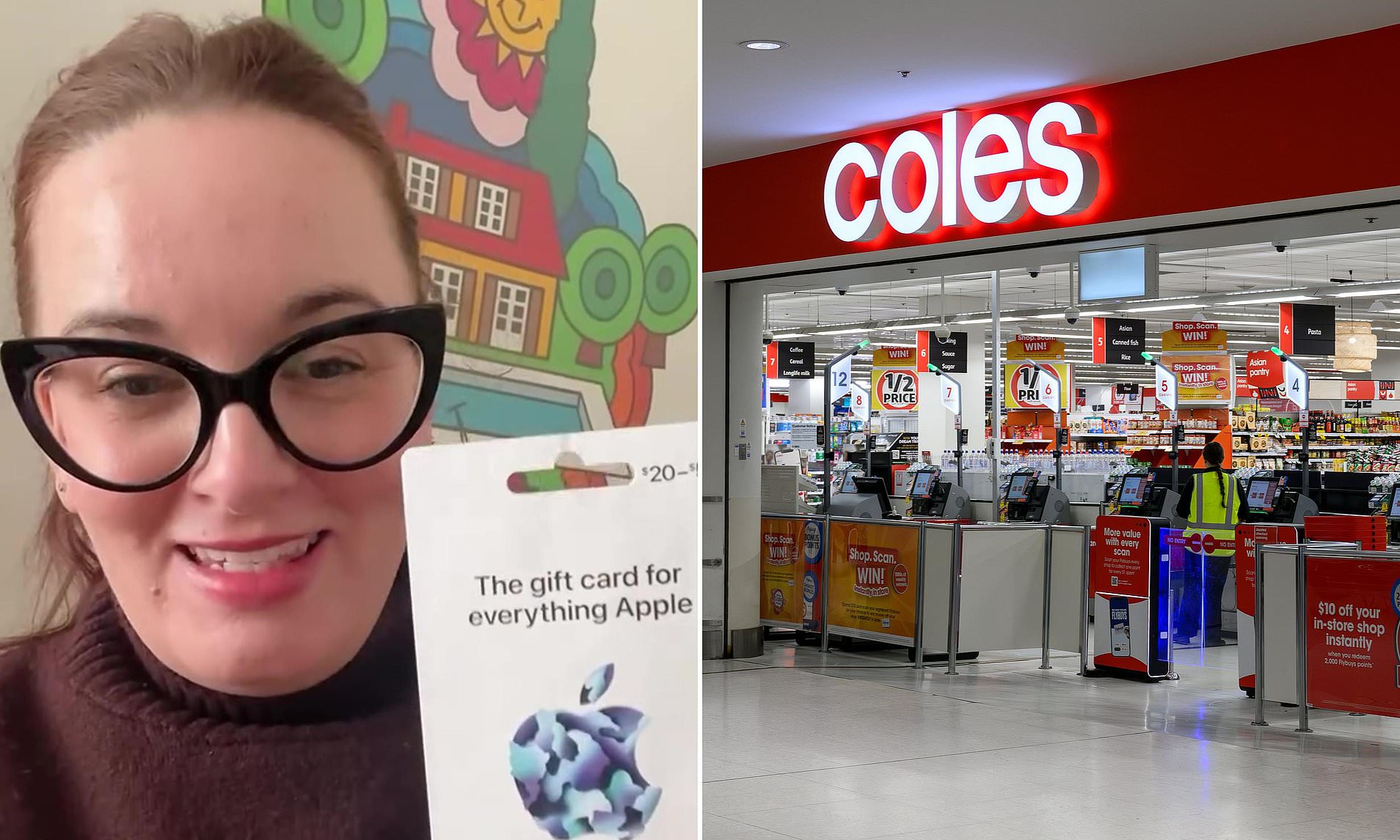 Mum issues warning after she lost $2,000 buying Apple gift cards from Coles
