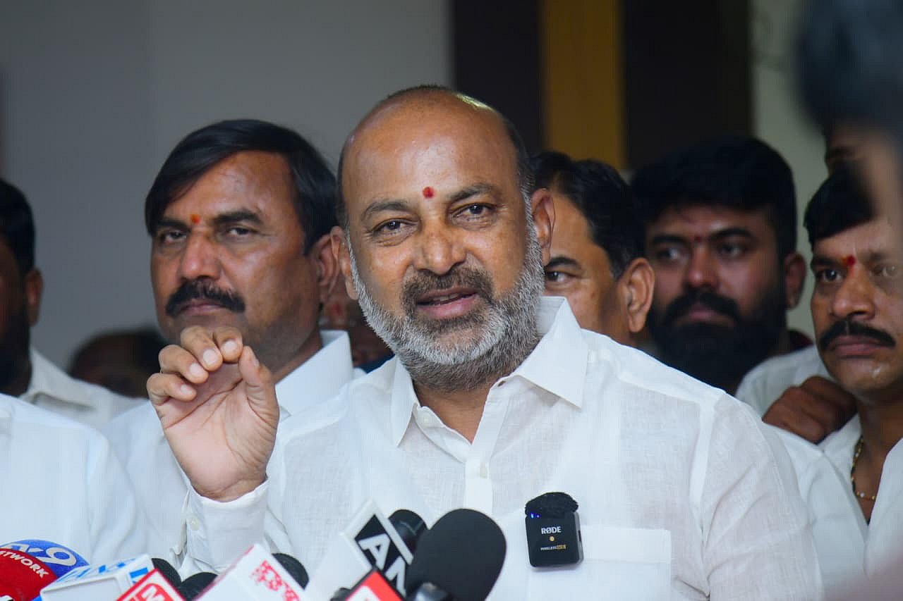 'False propaganda': MoS Bandi Sanjay denies rumours of floating new party