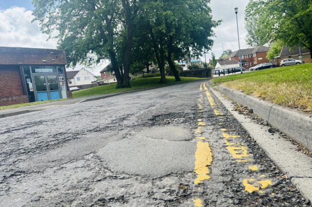 Parish council acknowledges poor condition of road