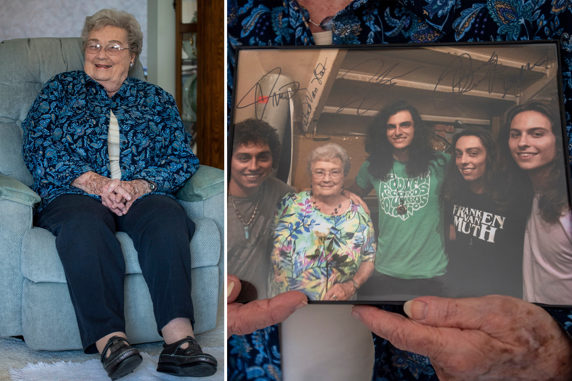 Woman who inspired name for rock band Greta Van Fleet dead at 95