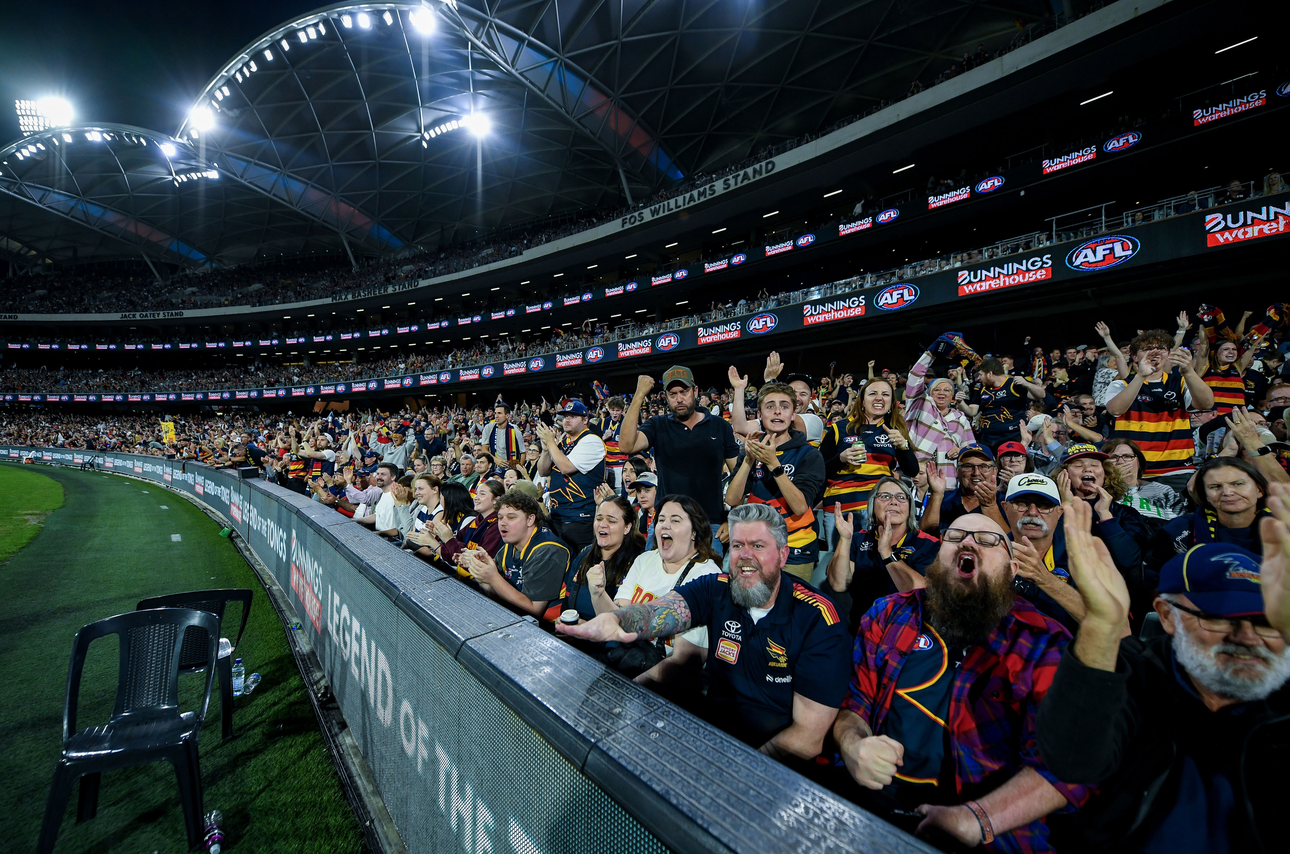 Crows cop complaint after child catches expletive-laden ball