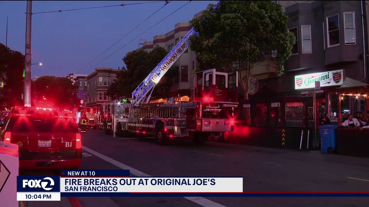 Fire at Original Joe's in SF's North Beach quickly contained
