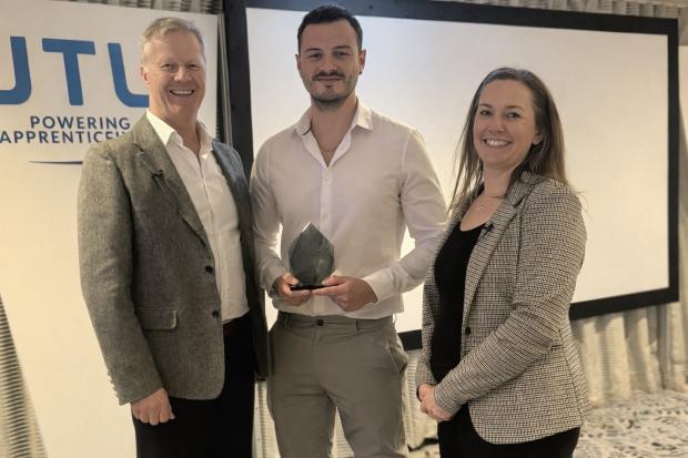 Electrician crowned regional apprentice of the year