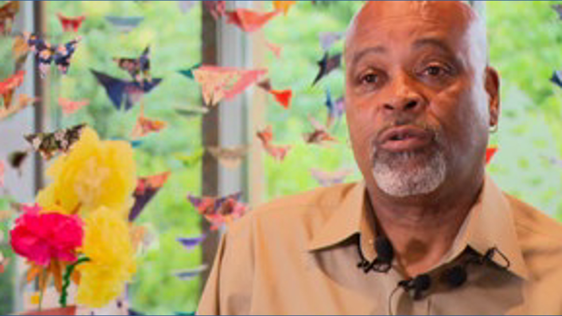 Trauma survivor speaks about his experience
