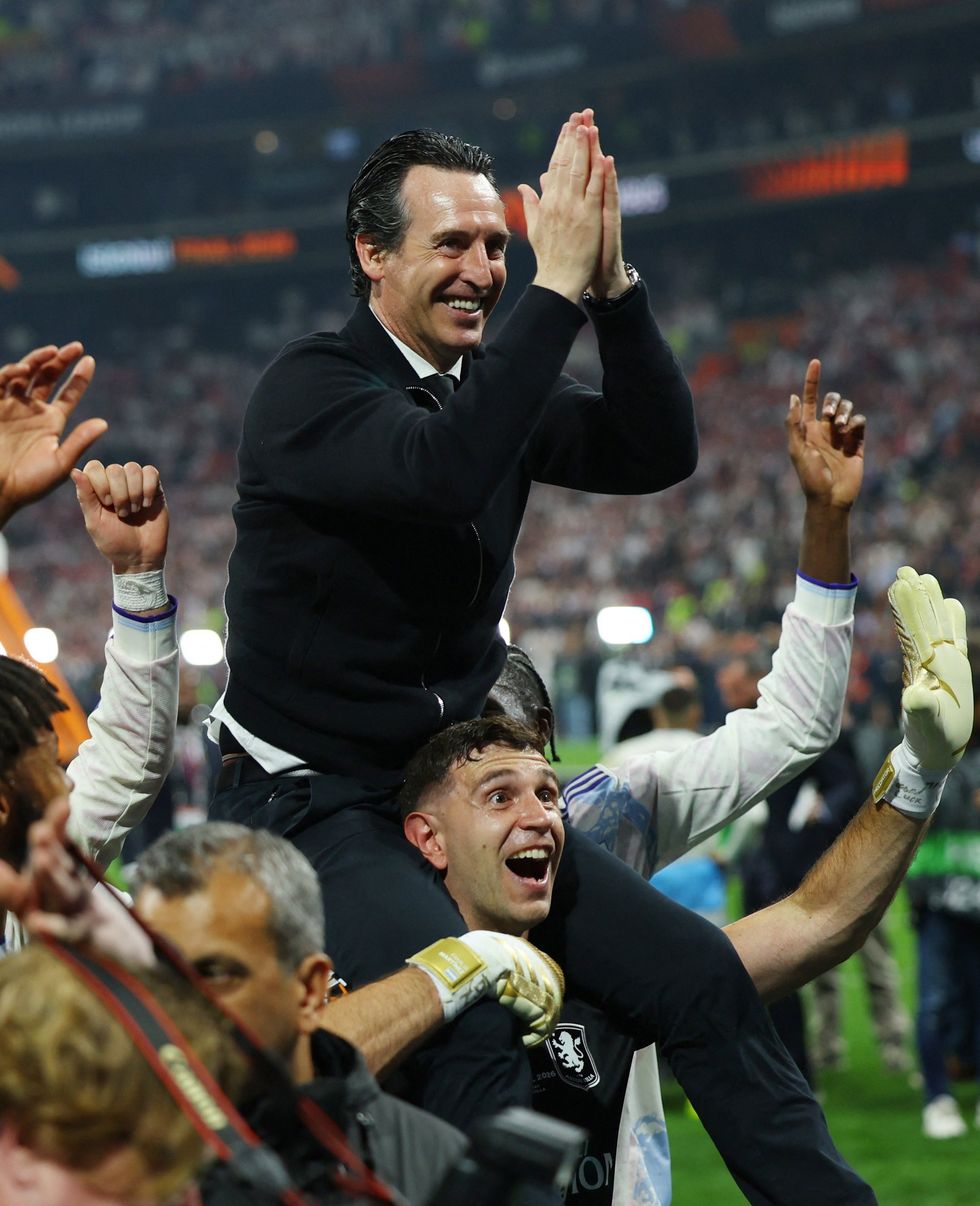 Unai Emery hails Aston Villa players after Europa League triumph: 'We ...