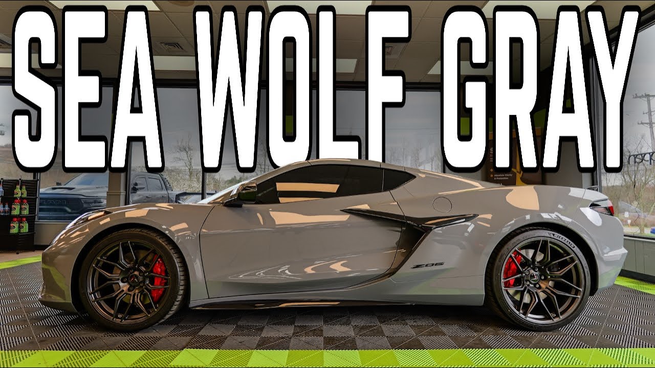 Is Sea Wolf Gray the nicest C8 Corvette Z06 color?