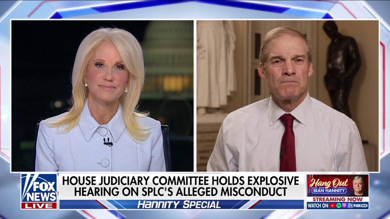 SPLC was paying racists to be racists: Rep. Jim Jordan