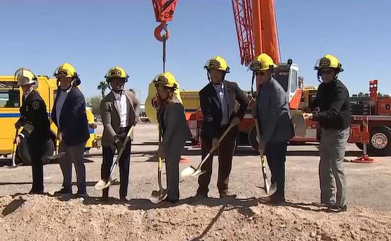 Clark County Fire Department breaks ground on new training center