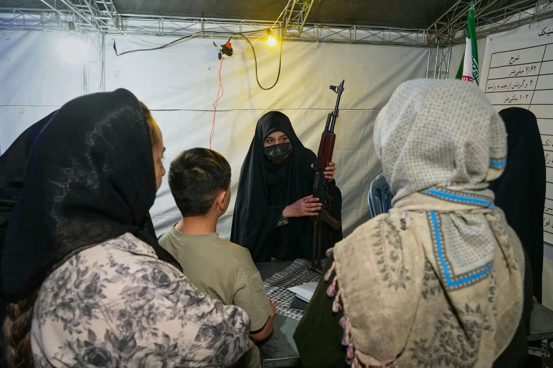 In Iran's capital, weapons demonstrations send a signal at home and ...