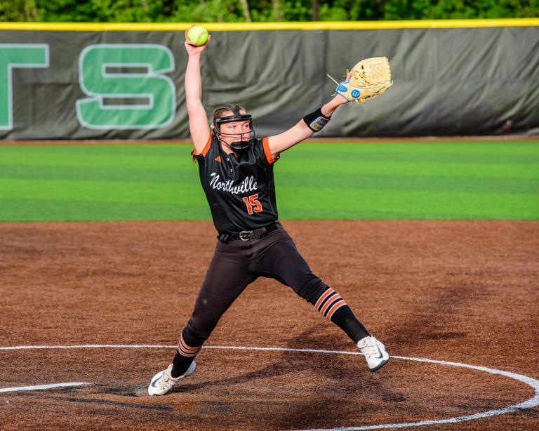 Gugala, Northville softball blank rival Salem in KLAA championship