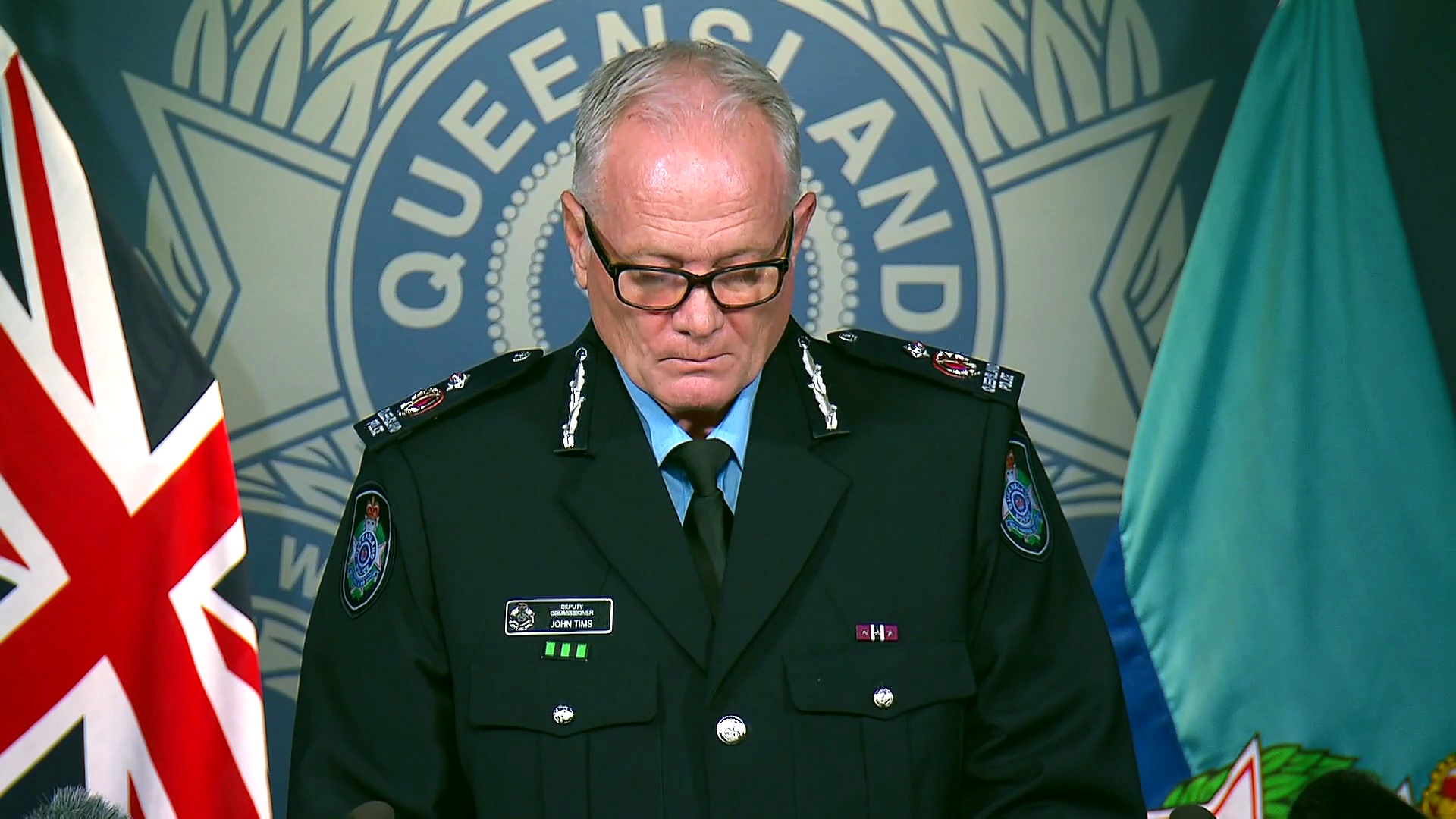 Press conference on the Cairns fatal police car crash that left 71yo ...