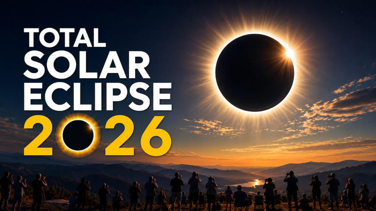 Total solar eclipse 2026: Date, timings, will Surya Grahan be visible ...