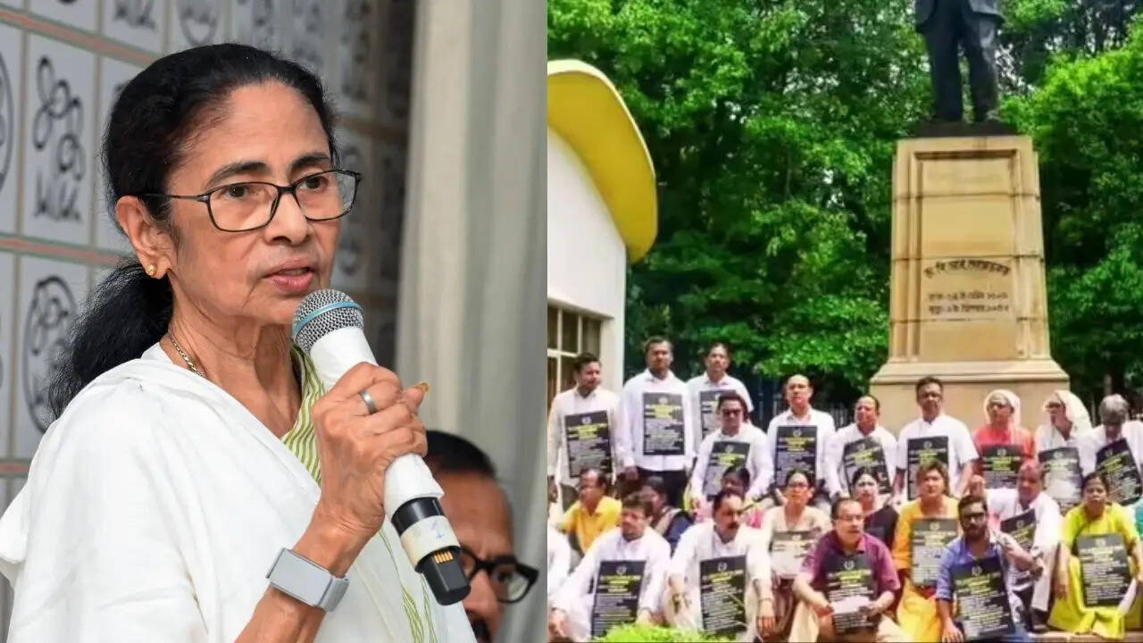 Double blow for TMC: Poor MLA turnout at protest against 'bulldozer ...