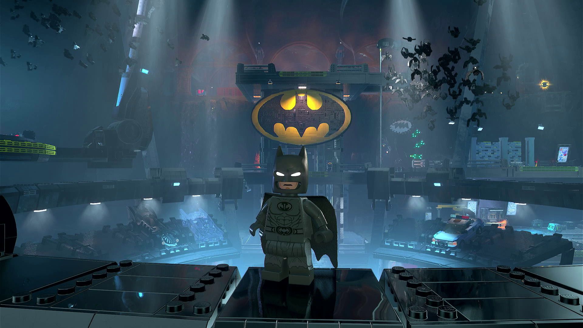 LEGO Batman legacy of the dark knight batcave features & customization