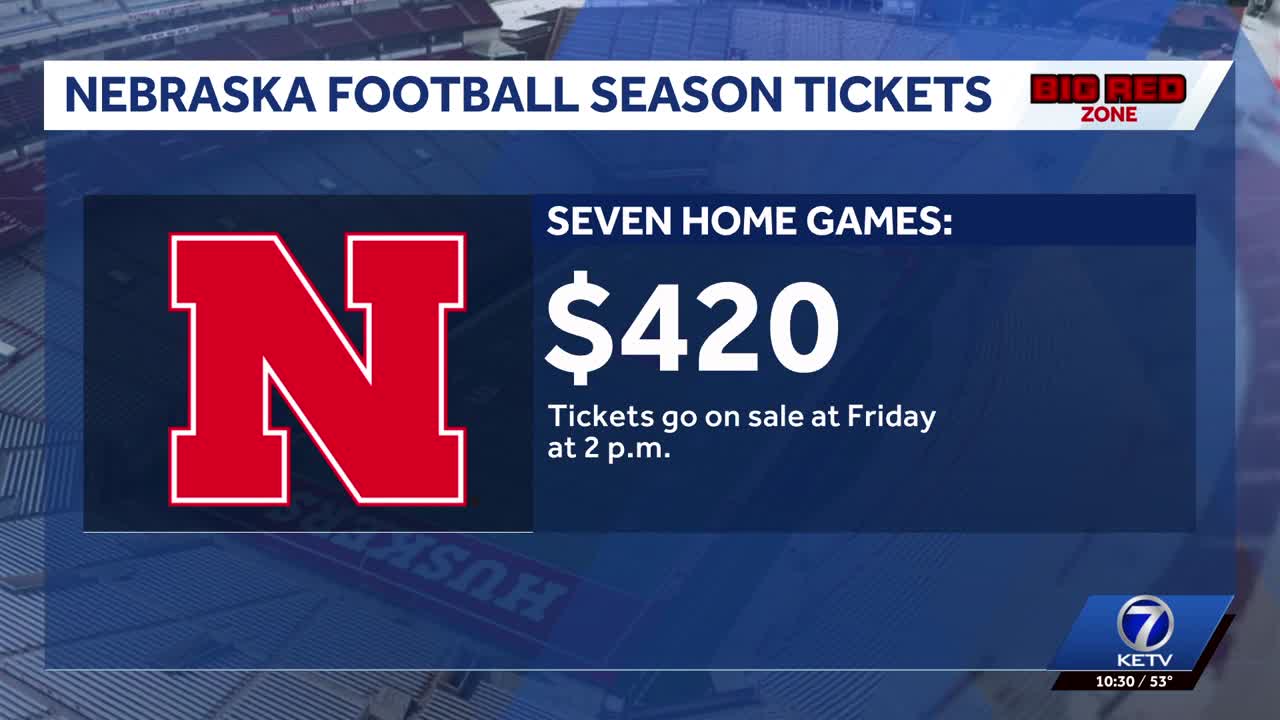 Nebraska football season tickets go on sale soon with options for mini ...