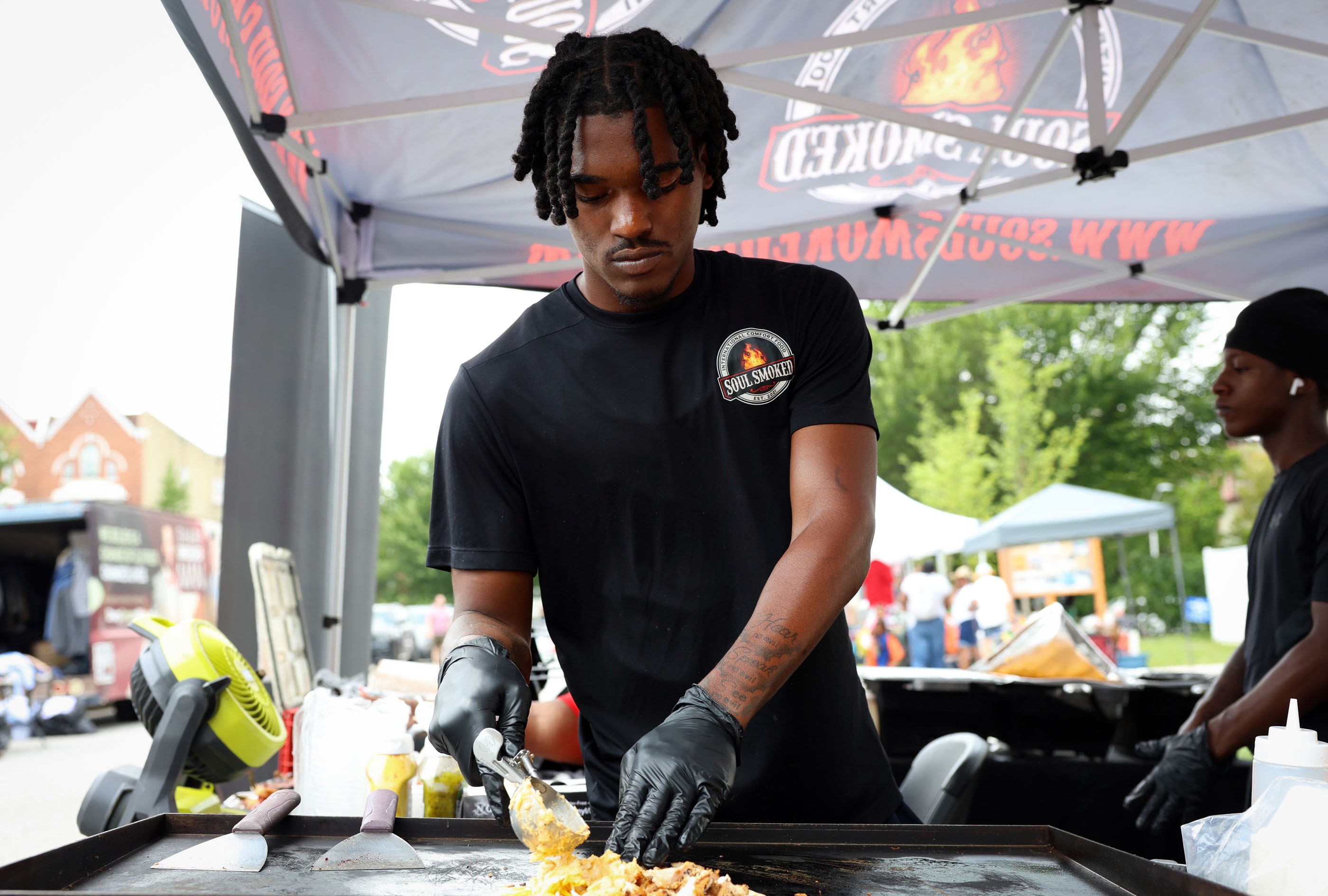 Farmers market BBQ stand finds permanent home in Broadway Market