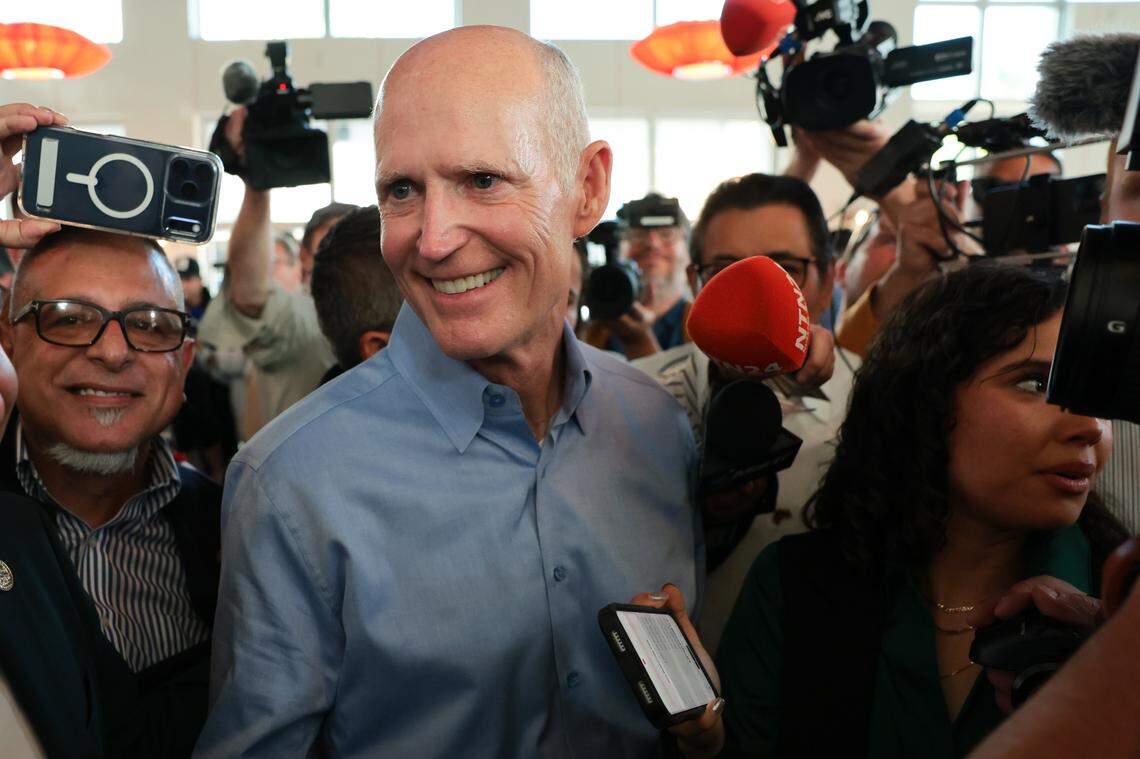 Rick Scott blasts UF president search, money for Uthmeier and interim ...
