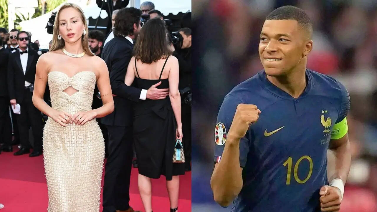 Kylian Mbappe's girlfriend Ester Exposito turns heads with glamorous ...