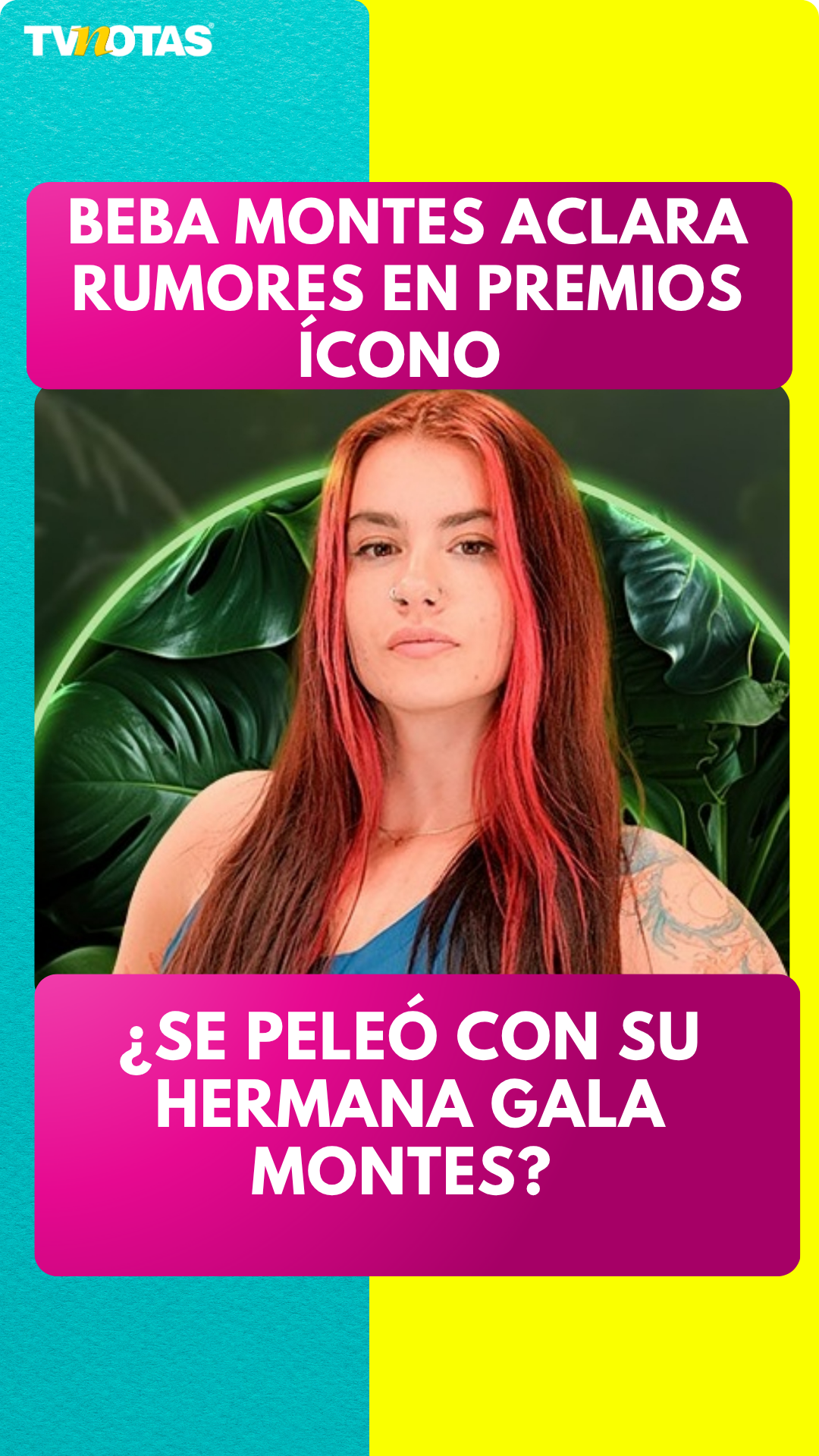 Beba Montes aclara rumores en Premios Ícono 😱 confirma que nunca se ...