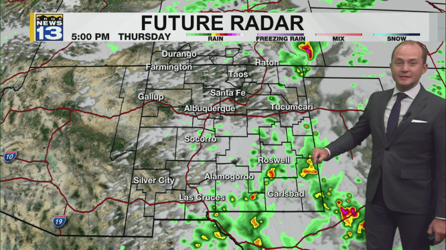 Storm chances continue in eastern New Mexico