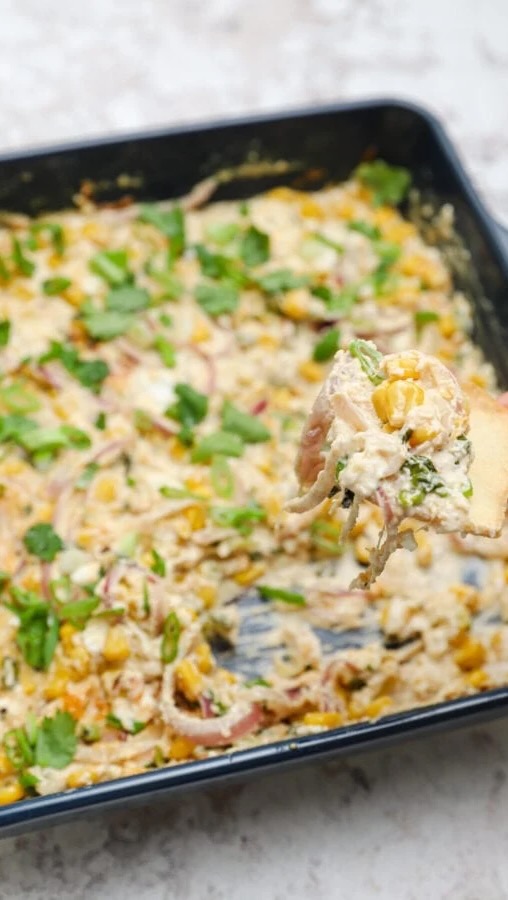This one pan spicy baked feta is the ultimate party appetizer