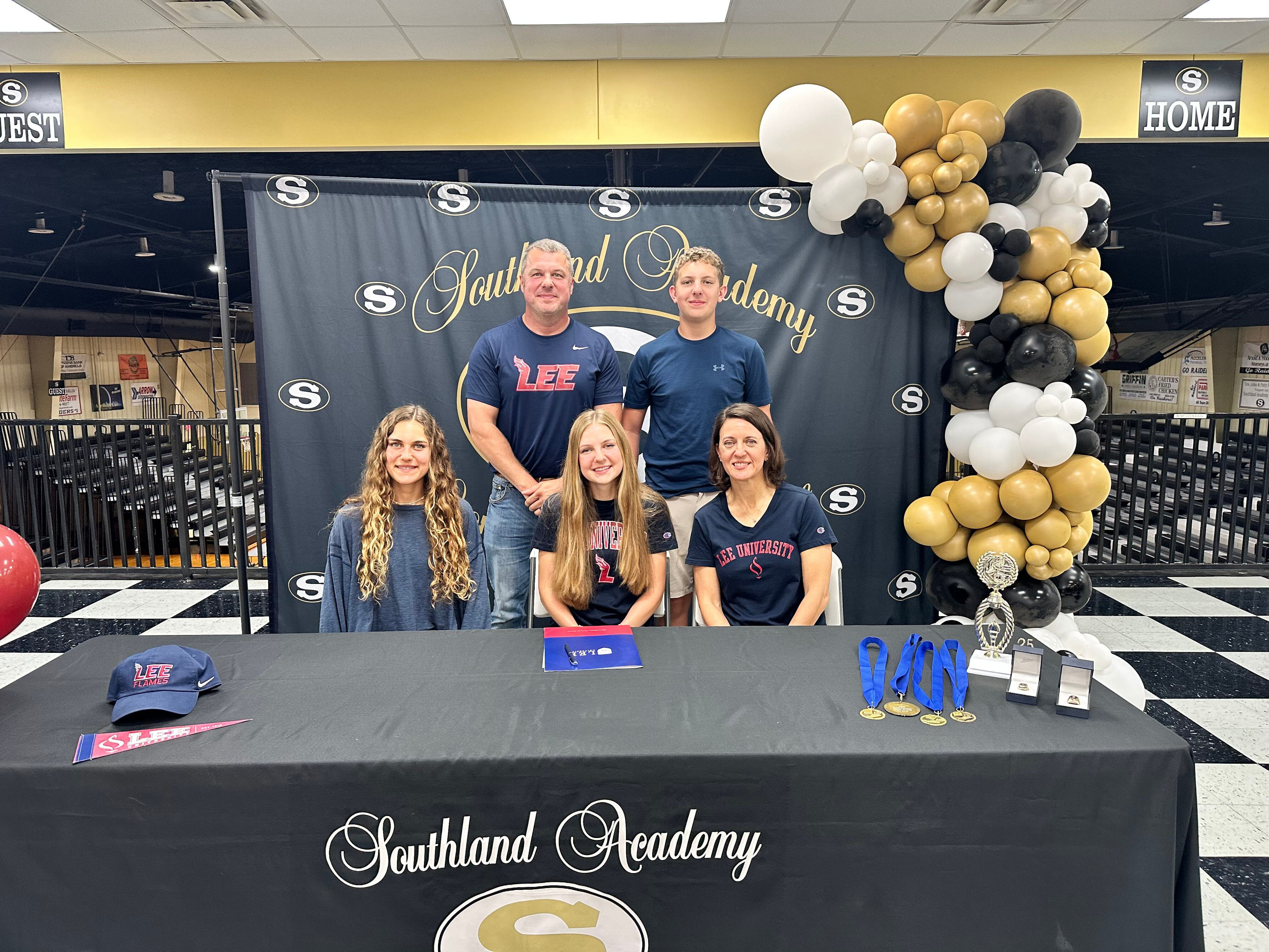 Southland Academy runner signs with Lee University