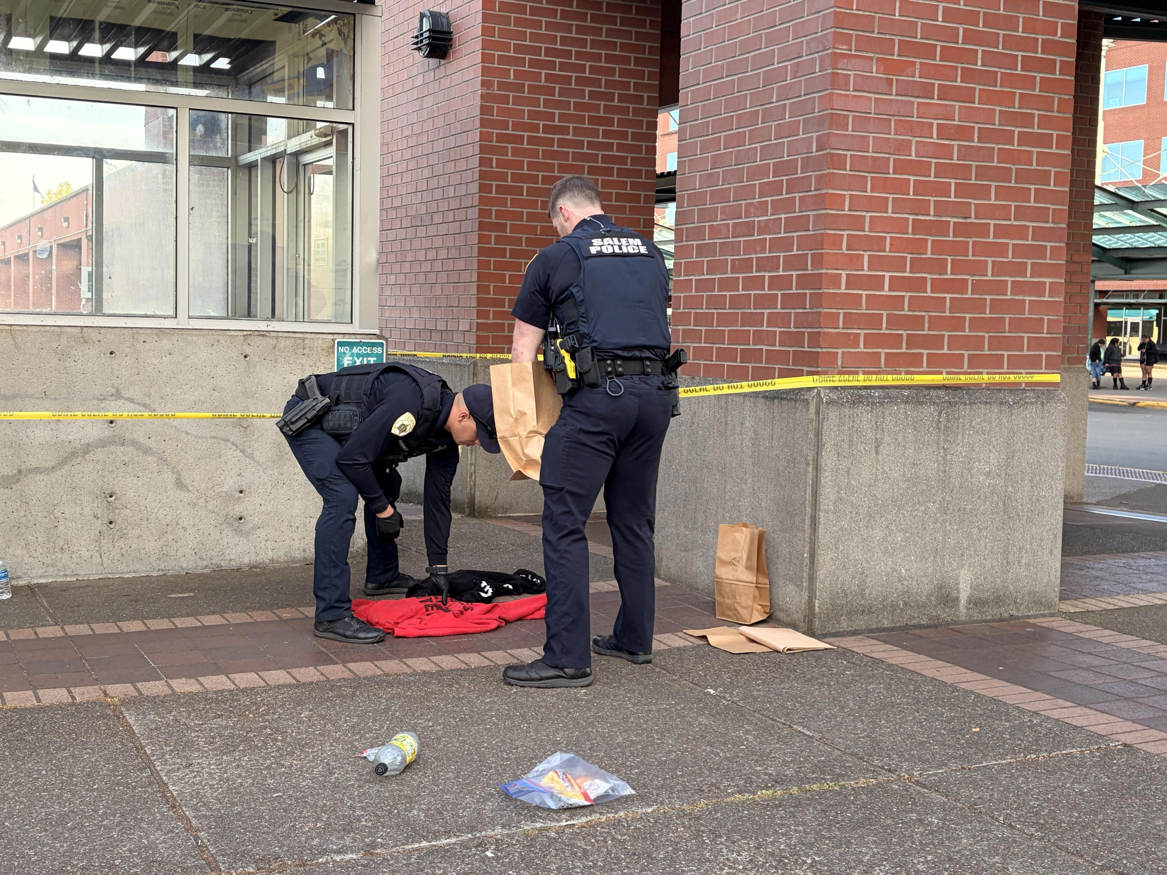 Shooting reported at downtown Salem transit center