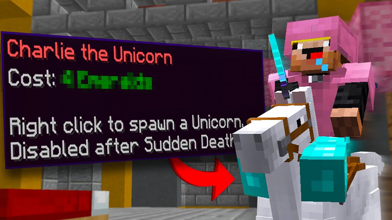 They added UNICORNS to Bedwars