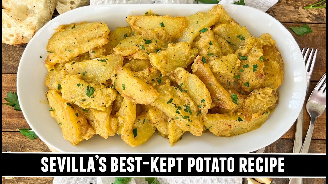 Spanish patatas en paseo recipe from Sevilla’s traditional cuisine