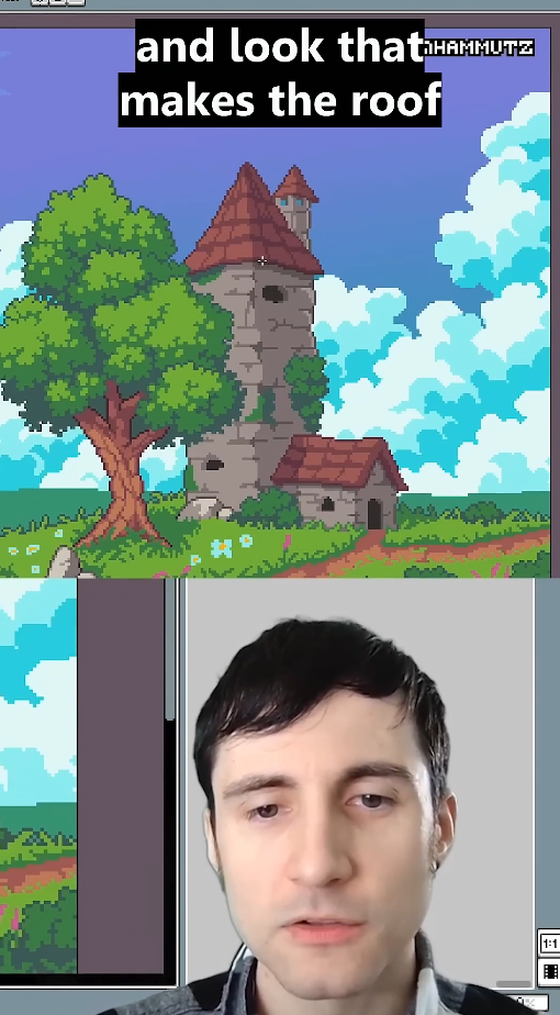 Pixel art crack details for realistic texture effects