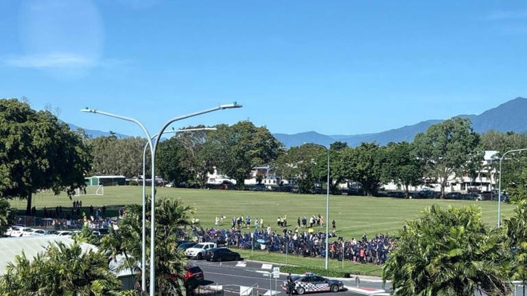 School evacuated, streets closed after 'threat'