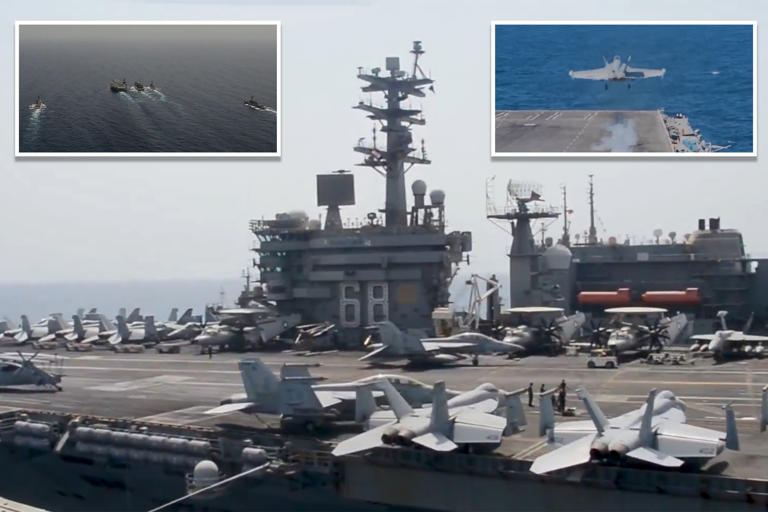 Nimitz Carrier Strike Group arrives in the Caribbean as Trump admin ups ...