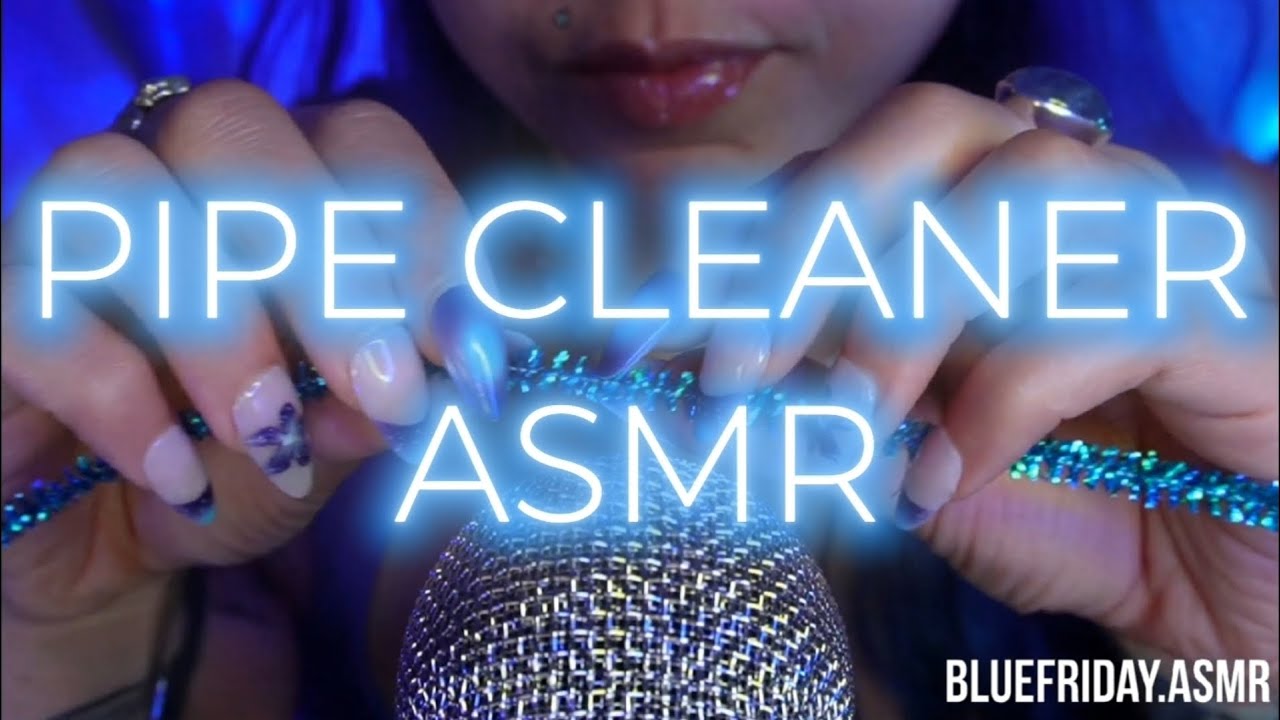 Pipe cleaner ASMR satisfying sounds