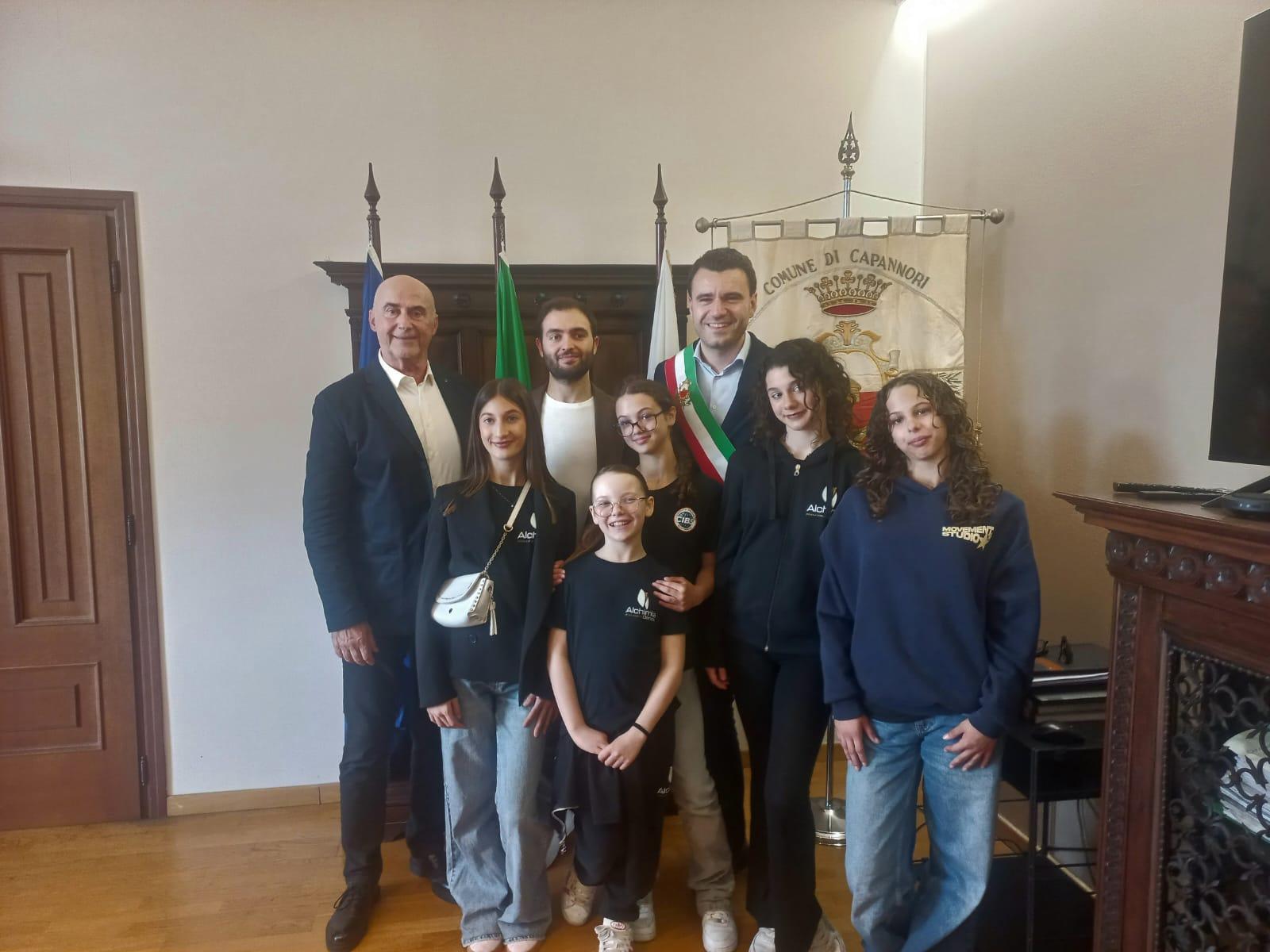 Le atlete dell’Alchimia agli europei di dance