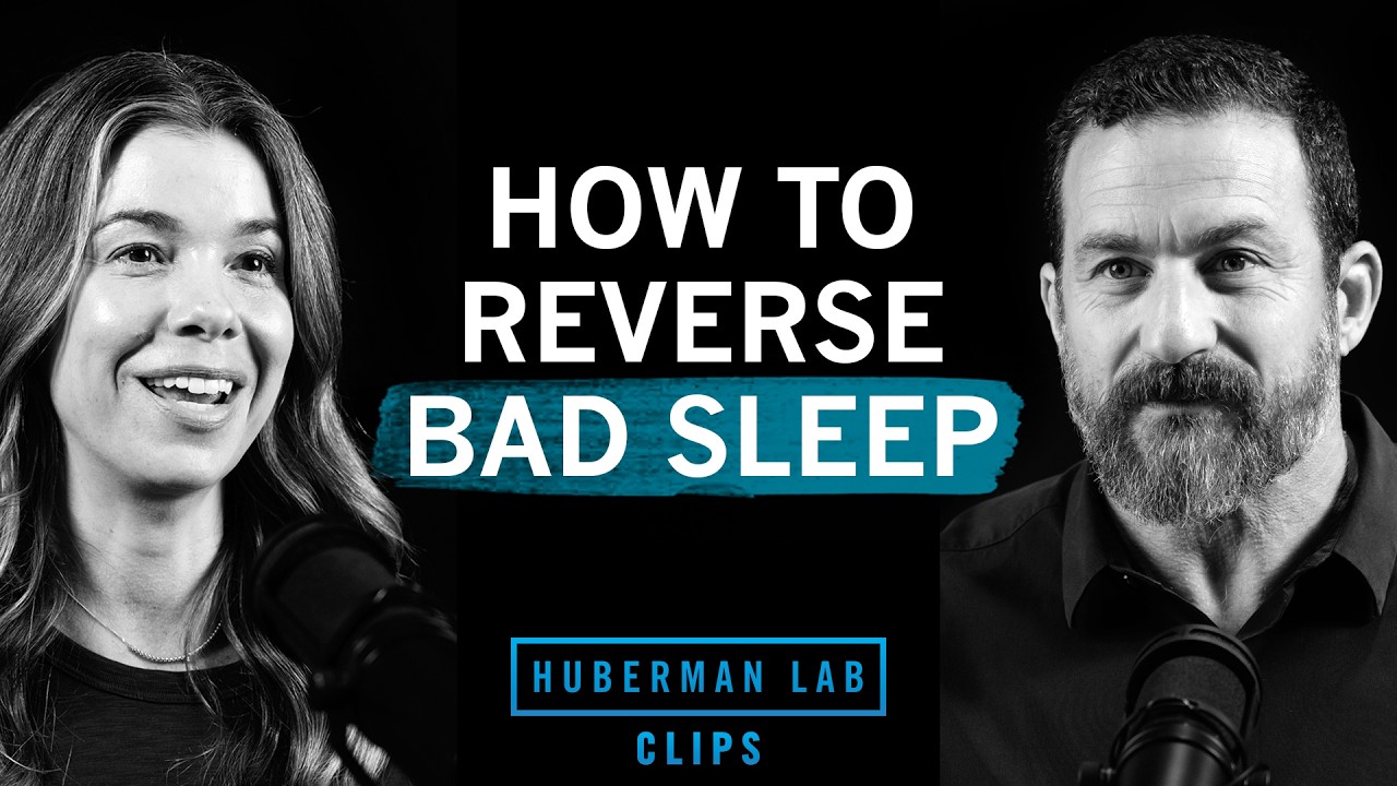 How to reverse sleep deprivation with exercise | Dr. Rhonda Patrick ...