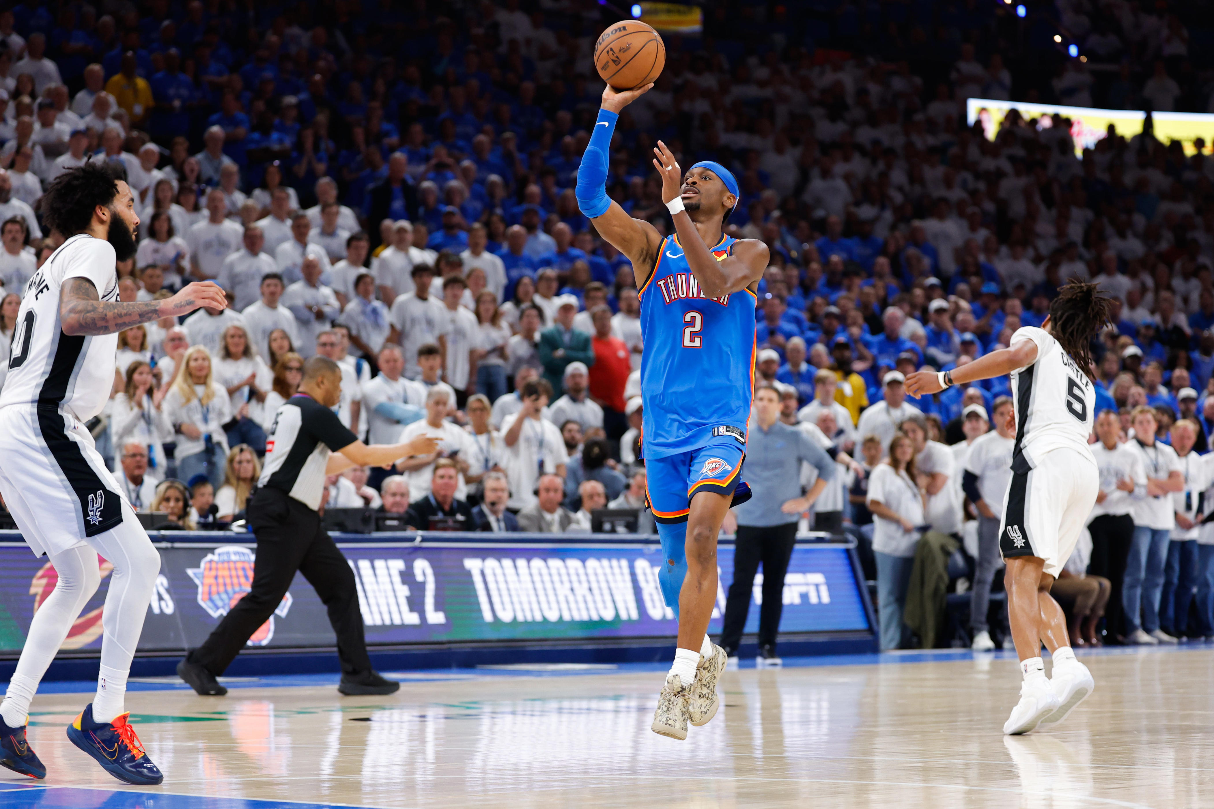 How to watch Thunder vs. Spurs Game 3 today: Time, TV channel