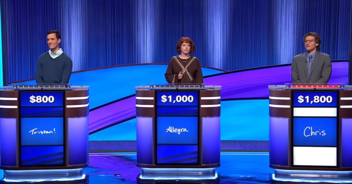Who won Jeopardy! tonight? A changed answer decides Tristan Williams ...