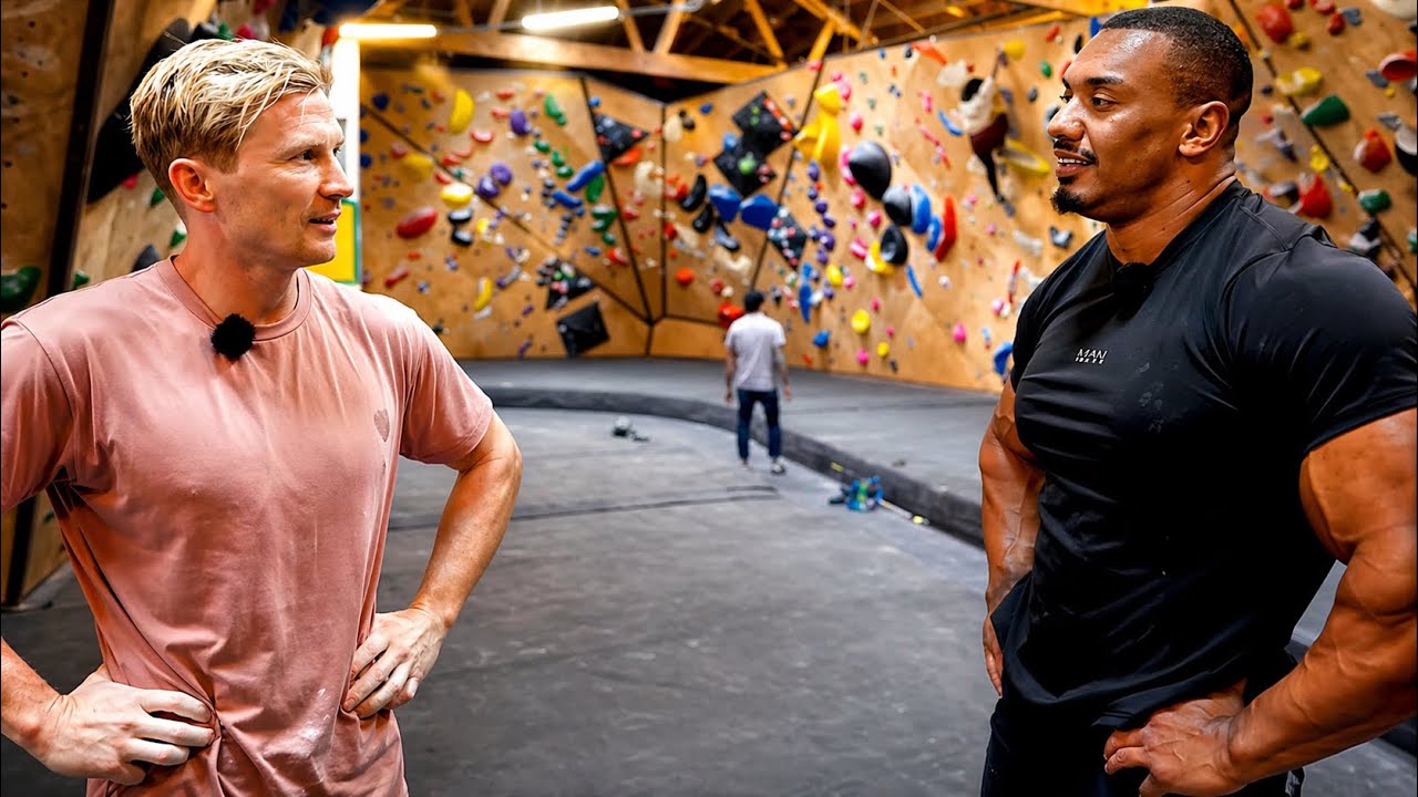 I tried rock climbing for the first time