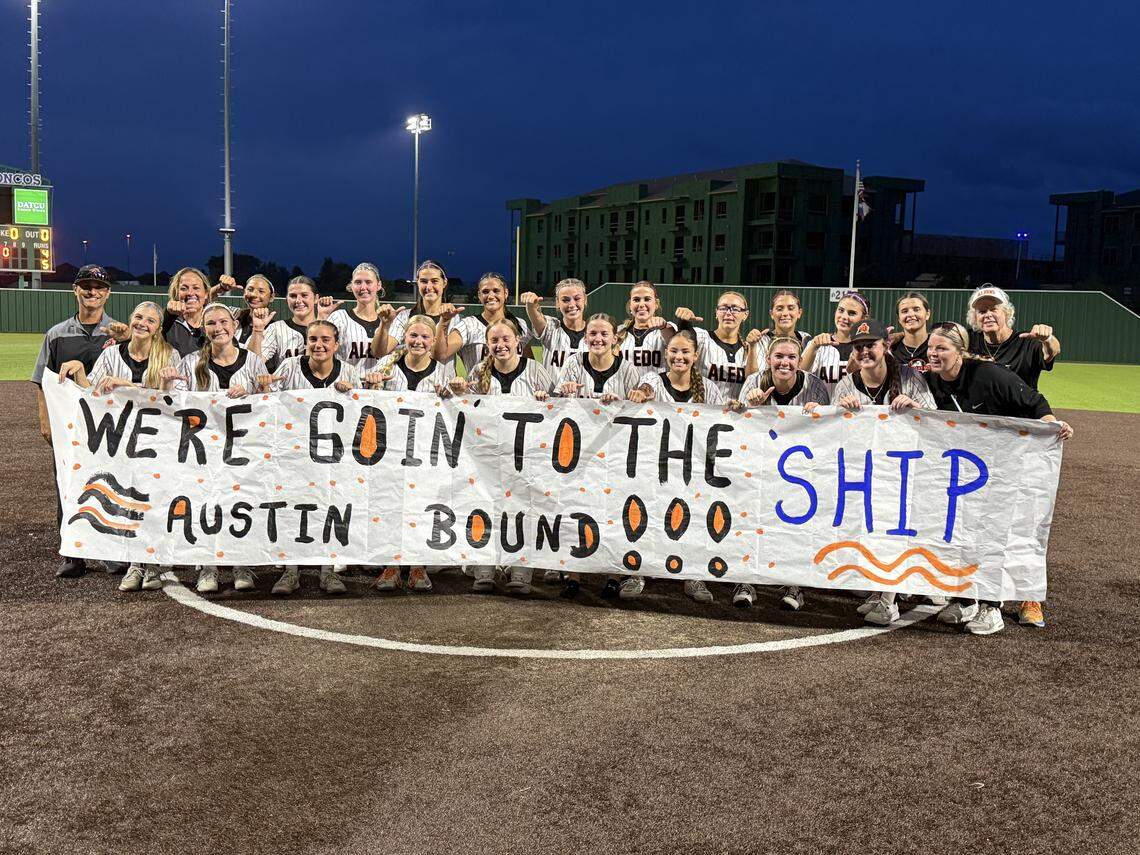 State semifinal softball: Aledo stuns nationally ranked Melissa, advances
