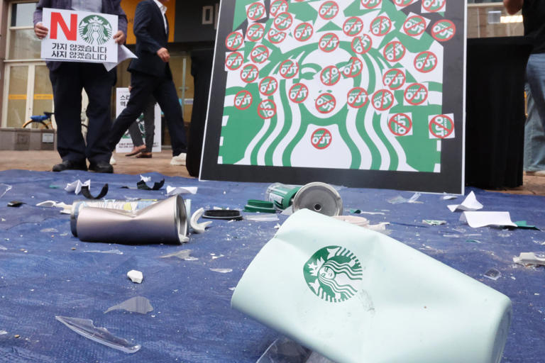 Gwangju bans Starbucks gifts over 'Tank Day' controversy