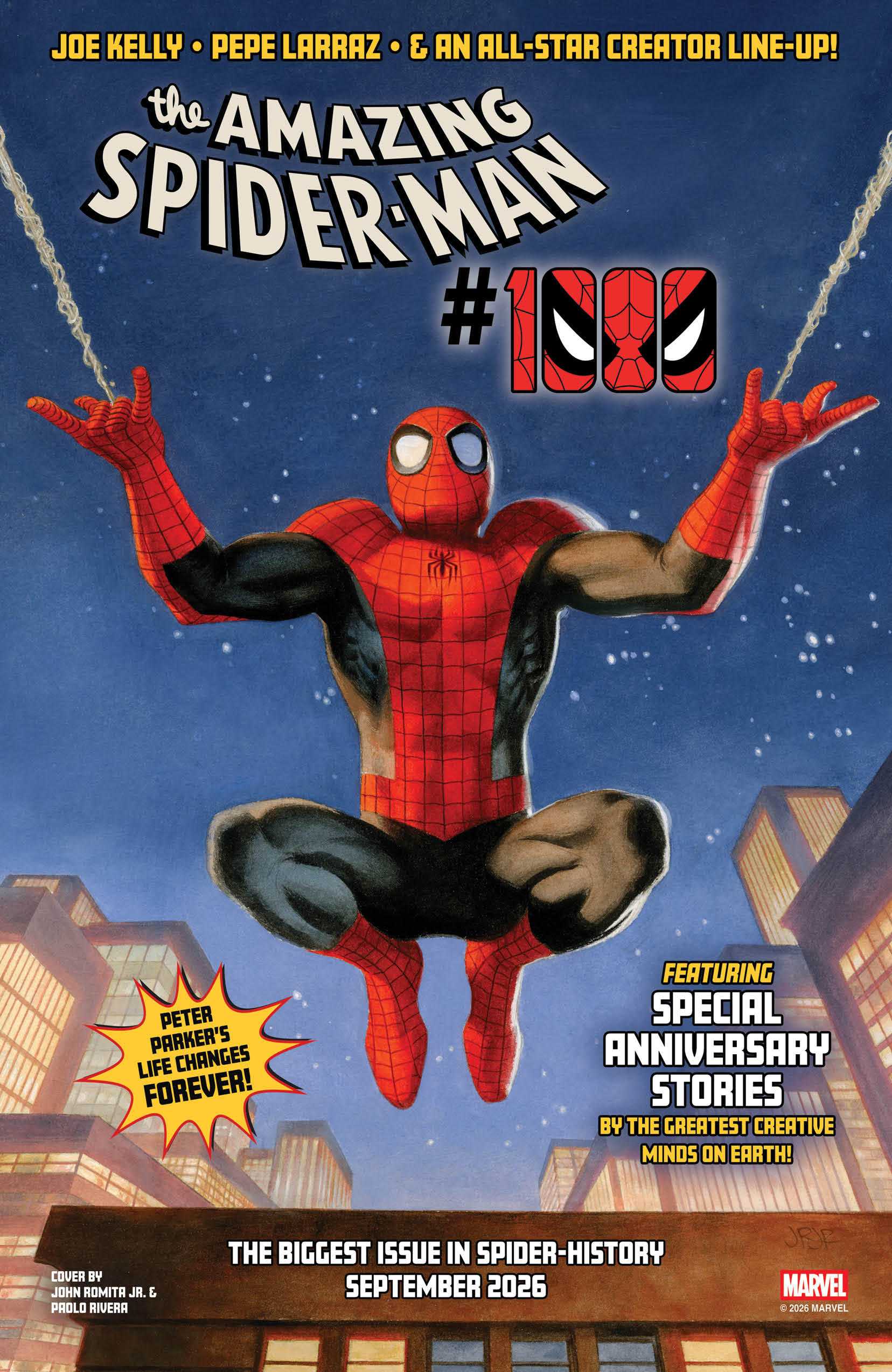 Marvel reveals first look at Spider-Man’s biggest comic issue yet