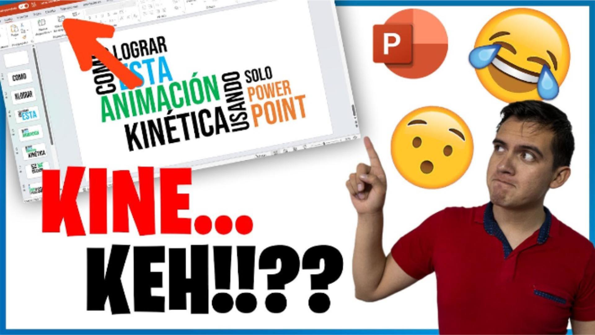 Efecto de título animado creado en PowerPoint
