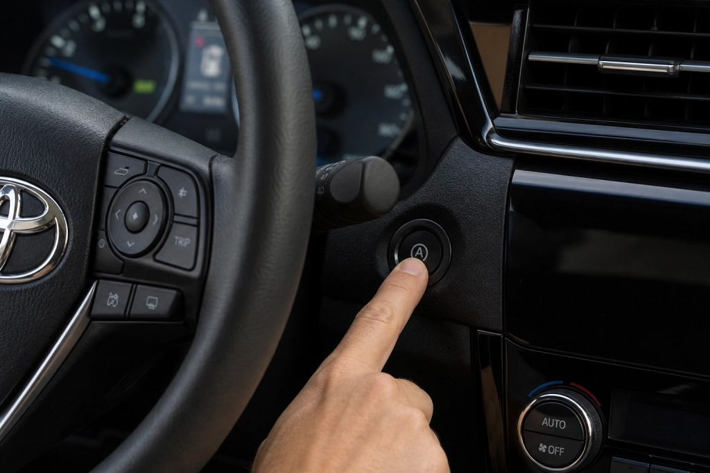 Den lille »A« i en cirkel: Det er ikke autopilot, og så lidt sparer den ...
