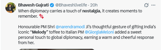 'Only 90s kids know real taste, Gen Z won't relate': Modi-Meloni's ...