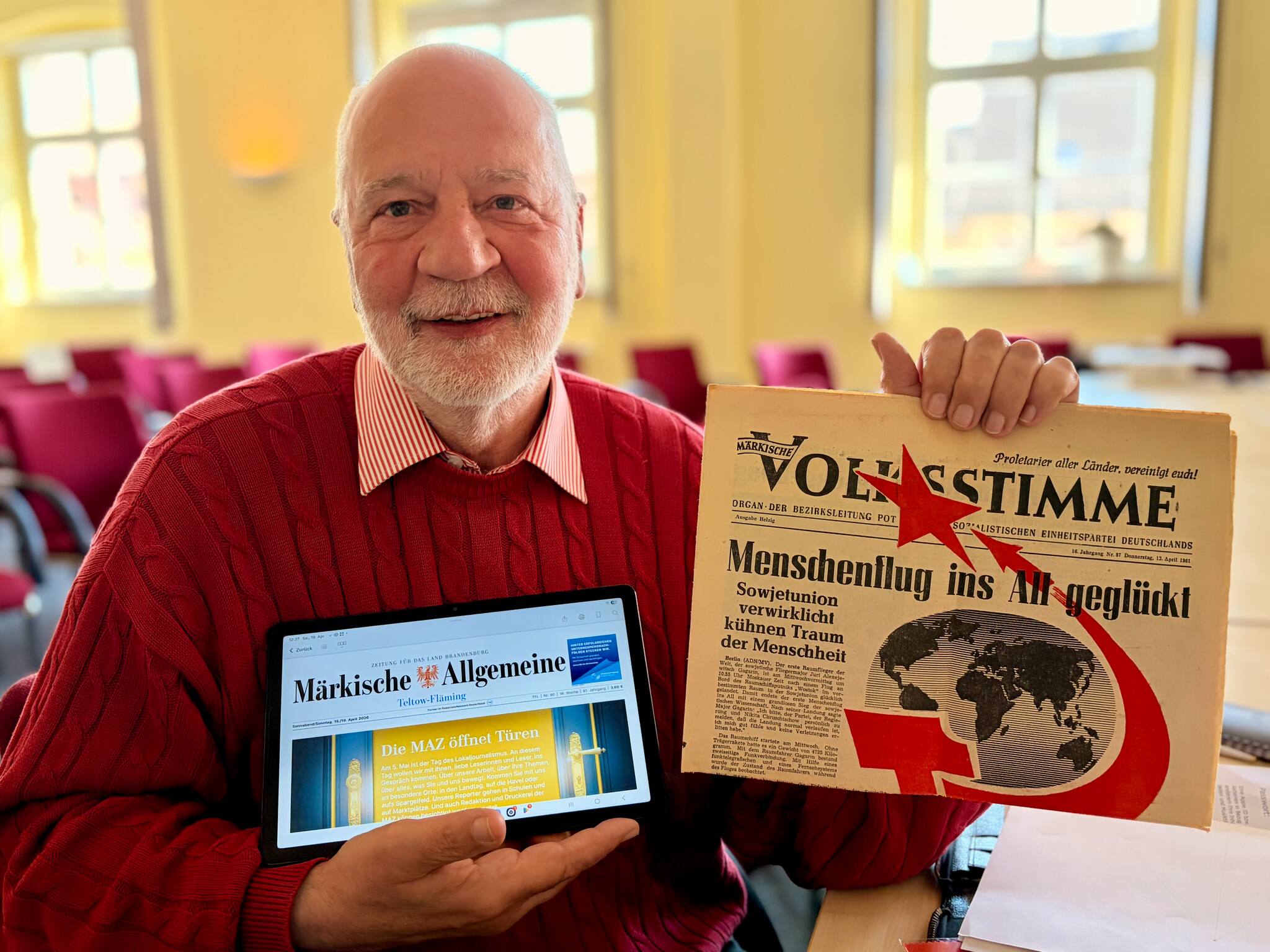 „Funktioniert hervorragend“: MAZ-Zeitung per E-Paper – für Stammleser ...