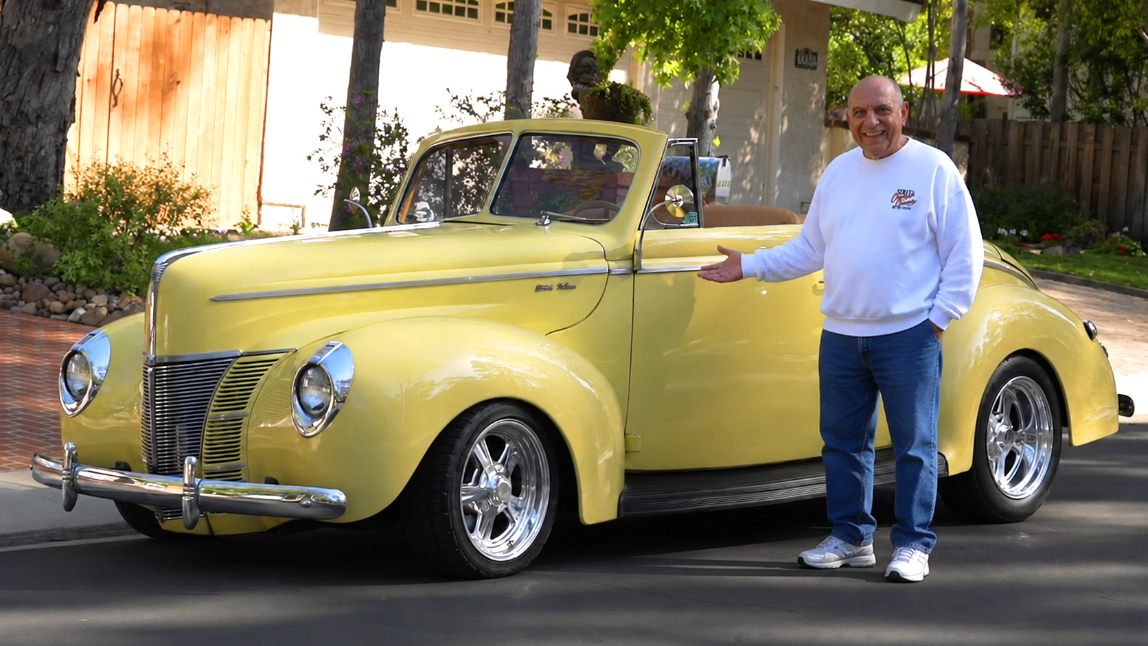 Surprising my dad with his dream Ford convertible