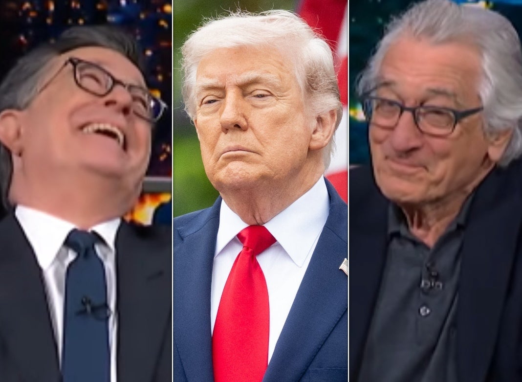 Robert De Niro hijacks 1 of Stephen Colbert’s final bits with brutal ...