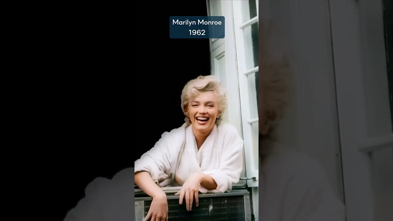 Marilyn Monroe in 1962 in color!